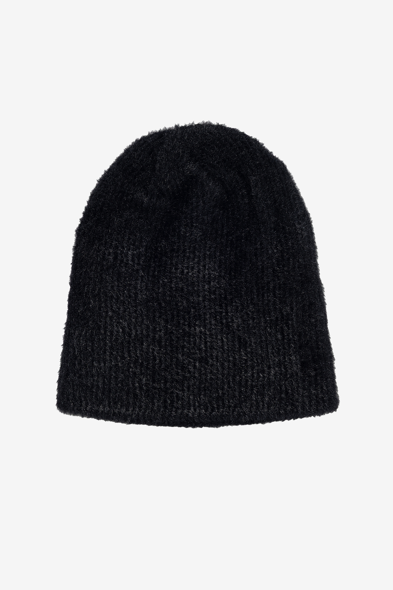 ORNAMENT FAUX ANGORA BEANIE-POLYSOOEM-27300 | 웍스아웃