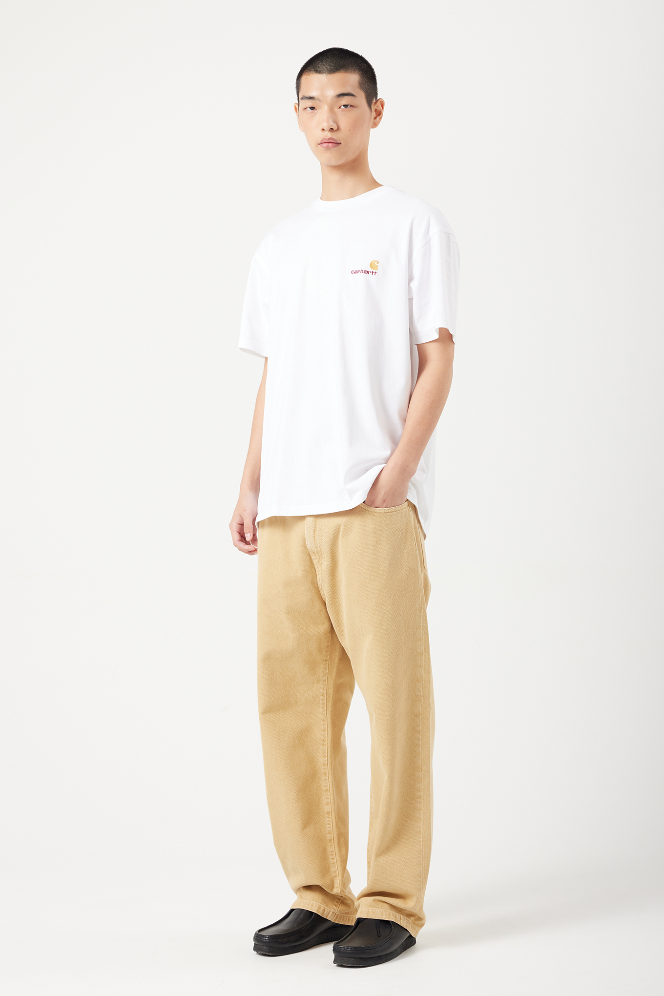 CARHARTT WIP-LANDON PANT SMITHFIELD 136800 | 웍스아웃