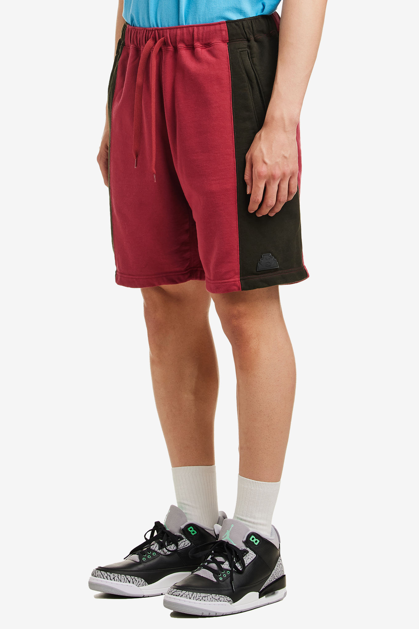 PANELED TWO TONE JOG SHORTS-CAV EMPT-135000 | 웍스아웃