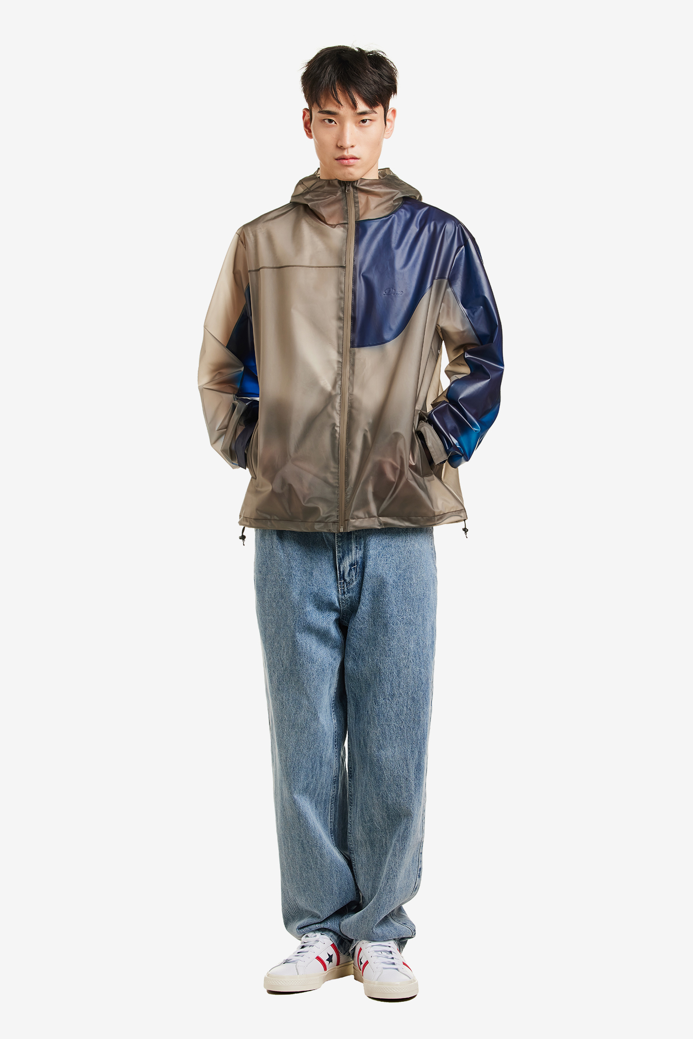 TRANSLUCENT TECH JACKET-DIME-160800 | 웍스아웃
