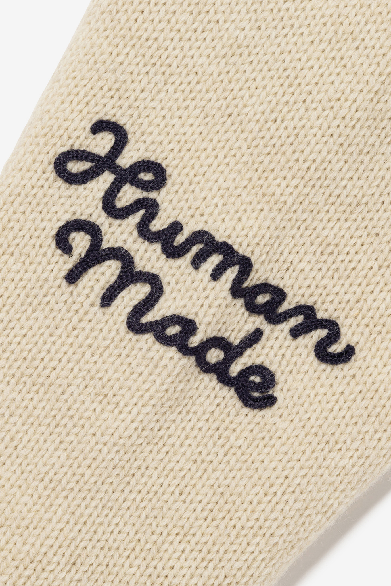 ZIP-UP KNIT JACKET-HUMAN MADE-680000 | 웍스아웃