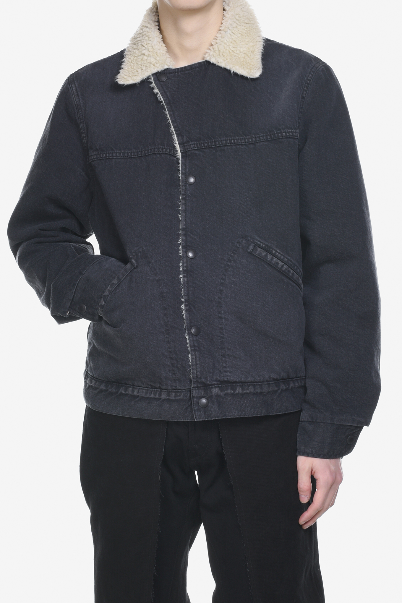 MINEDENIM-DENIM BOA RN JACKET 440000 | 웍스아웃