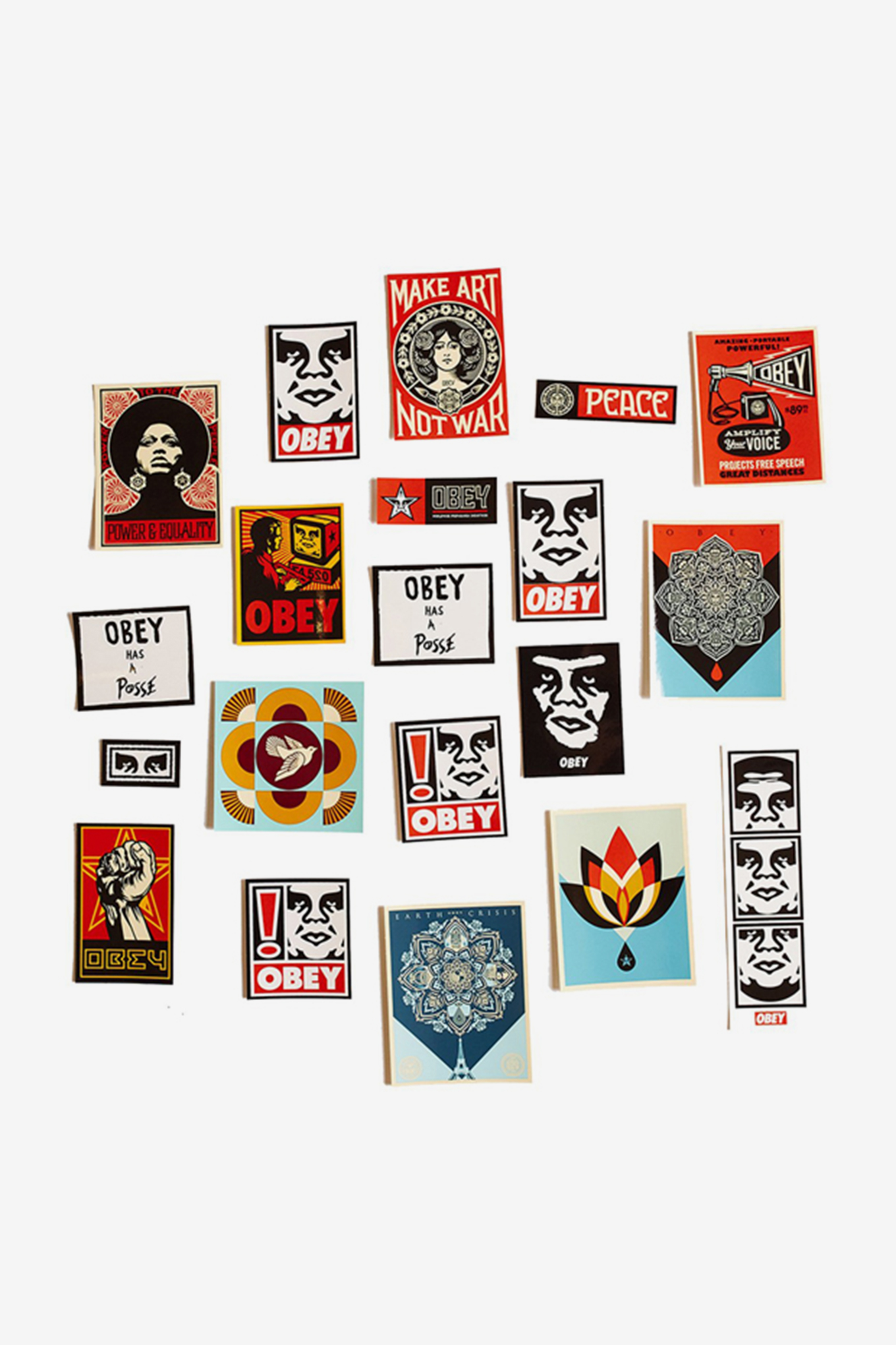 OBEY-STICKER PACK 5 20000 | 웍스아웃