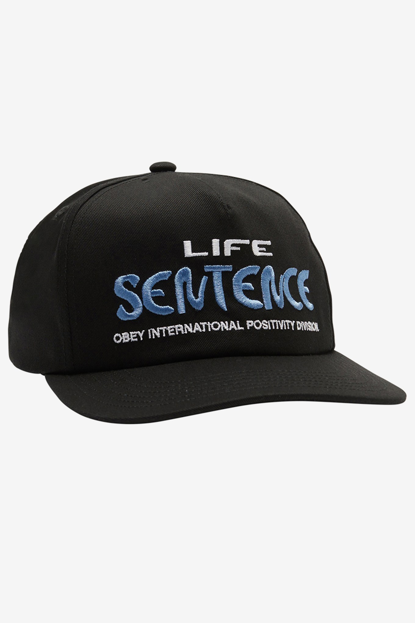 OBEY-LIFE SENTENCE 5 PANEL SNAPBACK 53000 | 웍스아웃