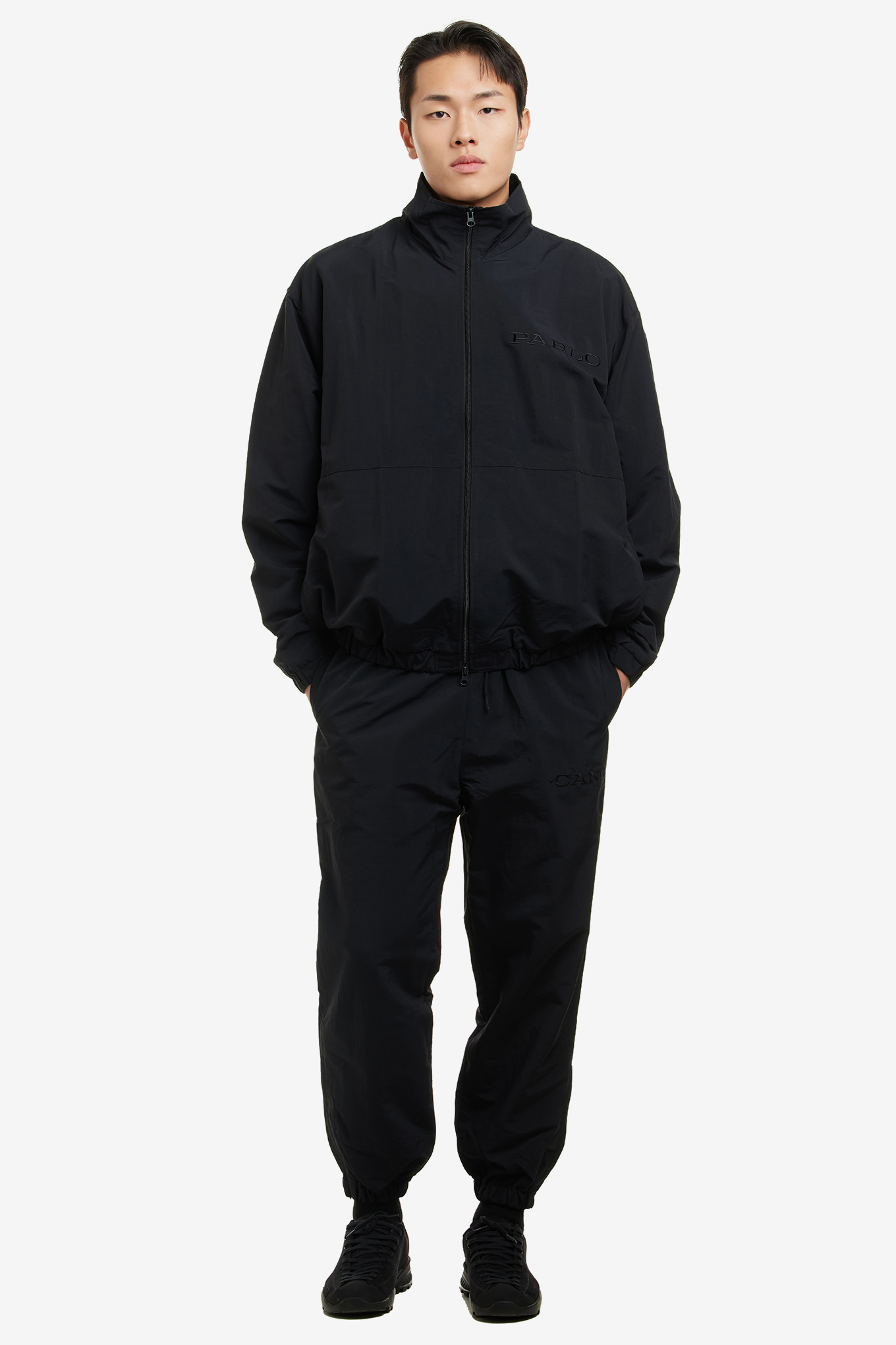 PABLO BLACK NYON TRACK JACKET-PABLO CANO-169000 | 웍스아웃