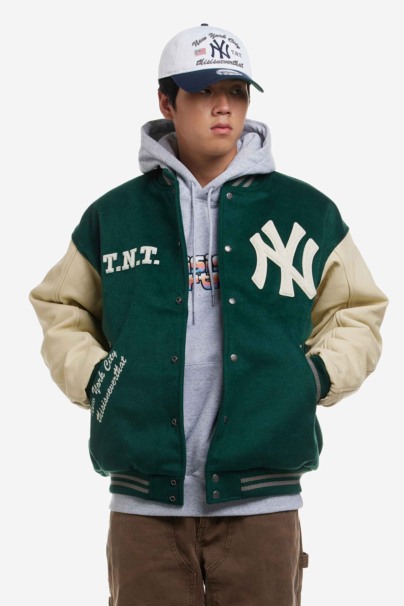 THISISNEVERTHAT-X MLB NY VARSITY JACKET 499000 | 웍스아웃