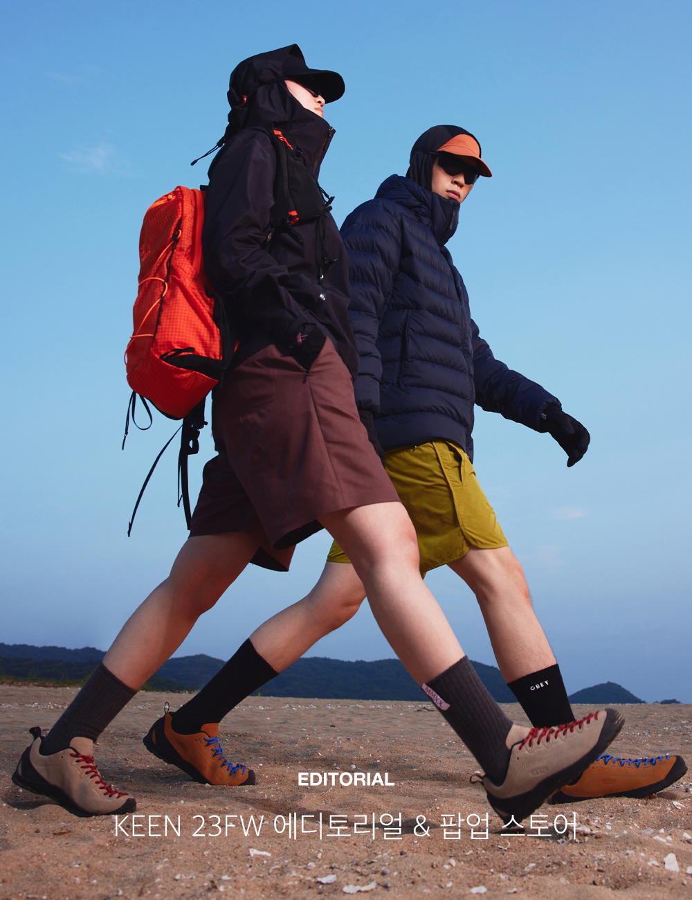 KEEN 23 FW 에디토리얼 | 웍스아웃